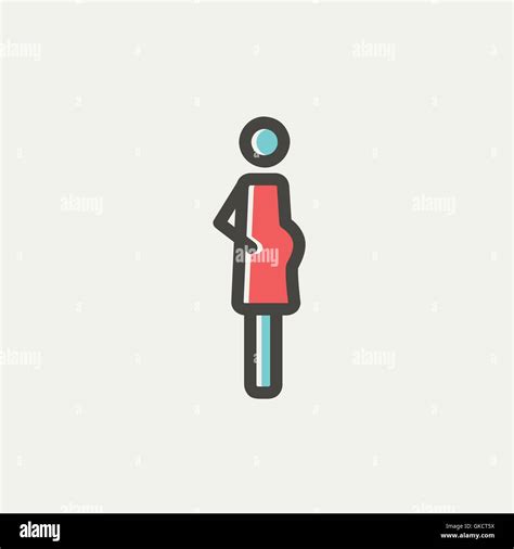 Pregnant Woman Stock Vector Images Alamy
