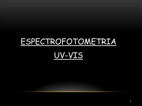 Espectrofotometria Pptx