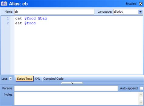 enabled determines if this alias is enabled or disabled name