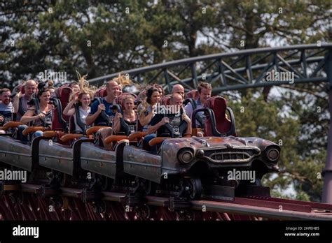 The Alton Towers Intamin Rocket Also Know As Rita A Launched Coaster