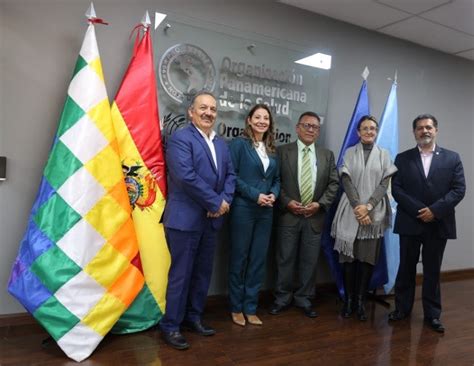 Ops Acuerda Con El Ministerio De Salud Y Deportes Fortalecer La Gestión