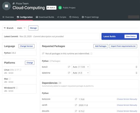 how to use python and aws lambda to build a serverless