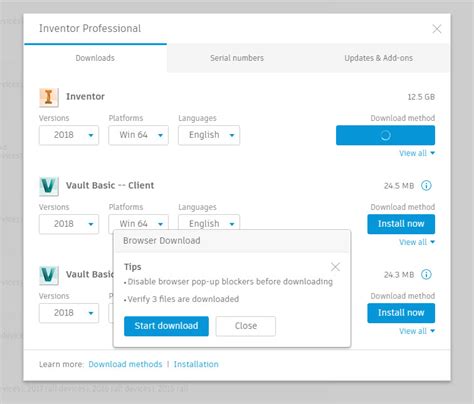 solved inventor 2018 installation download problem autodesk community