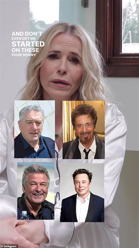 Chelsea Handler Skewers Horny Old Men Al Pacino Robert De Niro Alec