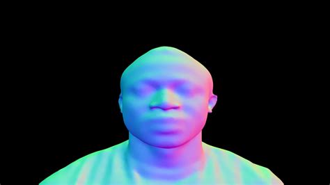 rendering cycles normal shader with colors similar to baked normals