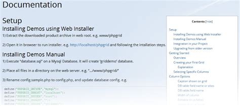 docs v2 grid 4 php framework