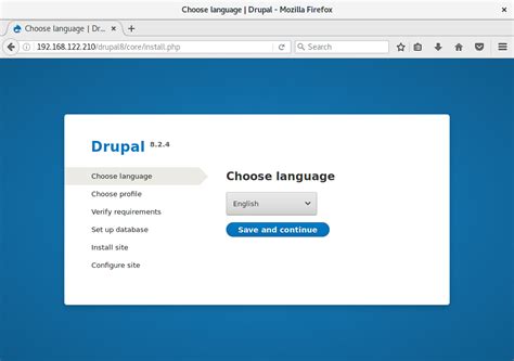 how to install drupal 8 on fedora fedora magazine