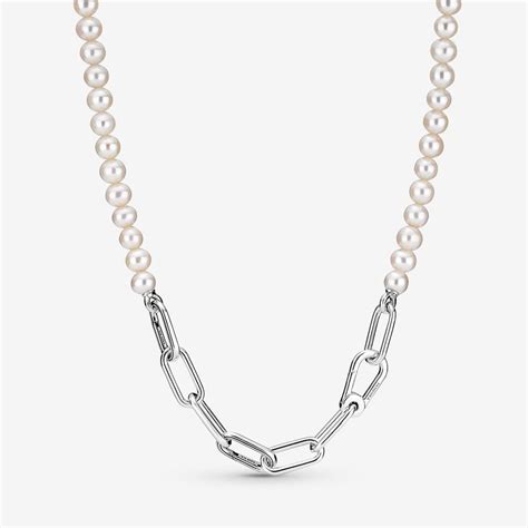 Pandora Me Treated Freshwater Cultured Pearl Necklace Pandora Uk