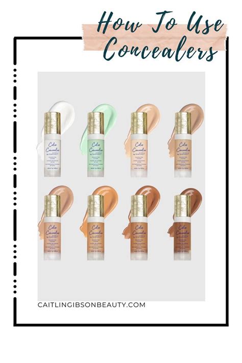 How To Use Color Correcting Concealers Color Correcting Concealer