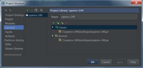 can t get opencv to work with java maven intellij stack