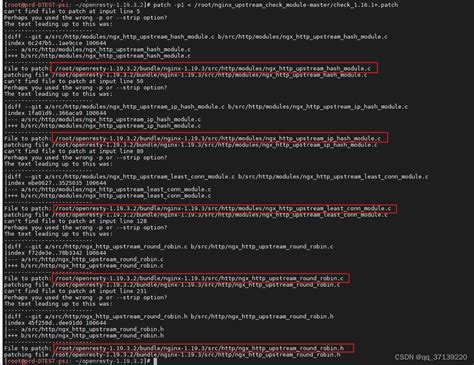 openresty 1 19 3 2安装以及nginx upstream check module健康检查模块安装 openresty 1
