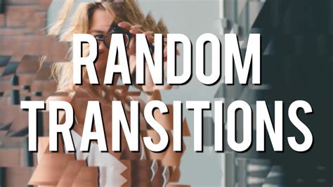 random transitions premiere pro templates motion array