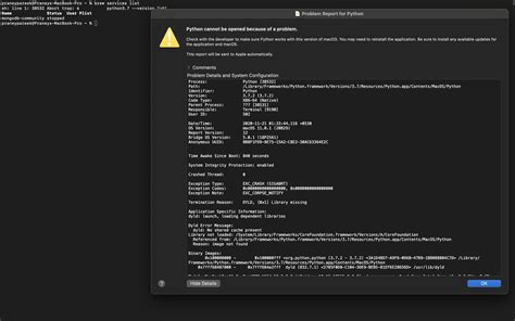 homebrew brew services start mongodb community stack overflow