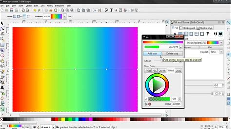 Edit Gradients Fill And Stroke Part 4 Inkscape Beginners Guide
