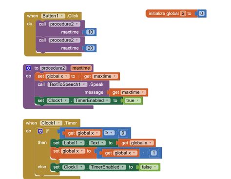 procedure not being called mit app inventor help mit app inventor