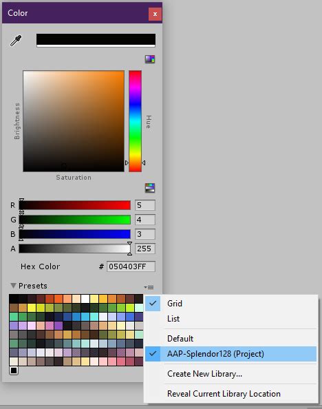 swatchr unitylist