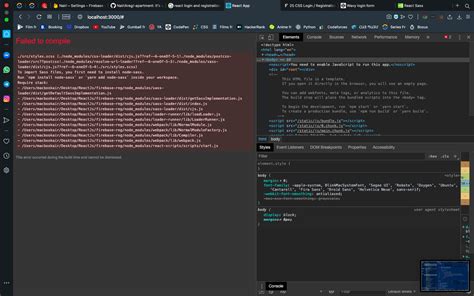 reactjs can t use scss in react stack overflow