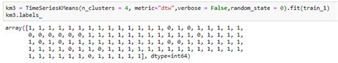 python tslearn clustering timeserieskmeans vs sklearn cluster kmeans
