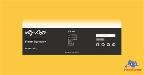 website footer design 7 best practices to follow hostgator