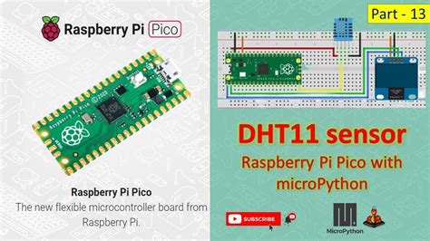 13 dht11 sensor with raspberry pi pico youtube