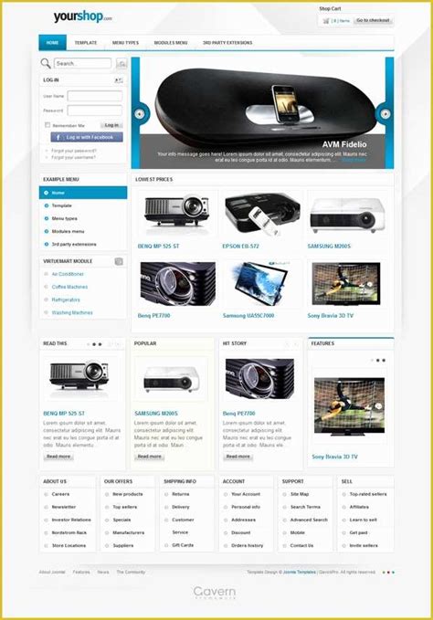 ecommerce website templates free download in html5 css3 of 5 responsive