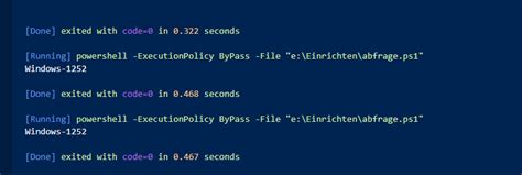 Issue ÄÜÖ Output View With Code Runner Extension And Utf8 Bom Ps1 File