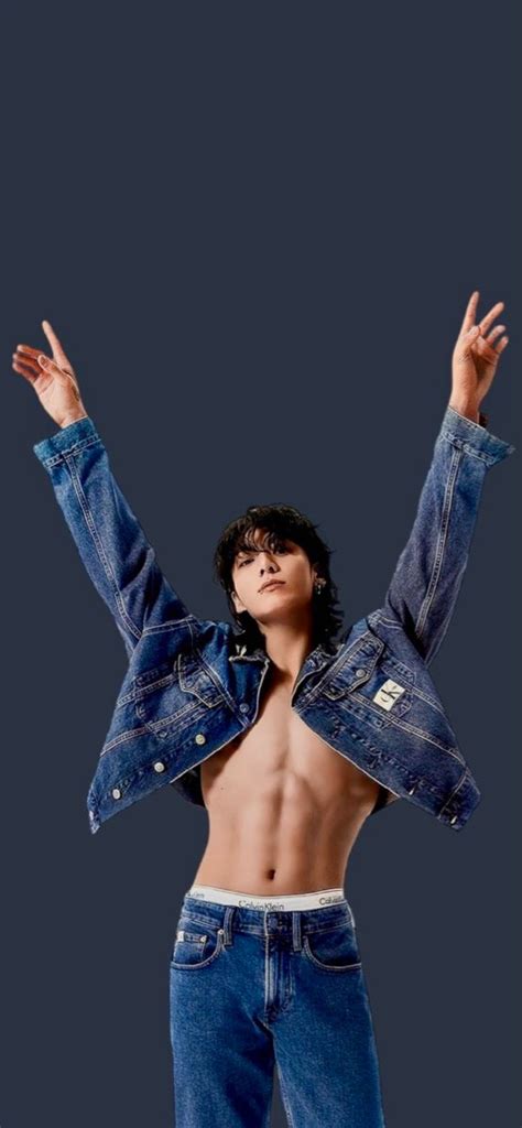 Jungkook Calvin Klein Ambassador 2023 Wallpaper
