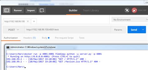 create a dockerized python fiddle web app codeproject