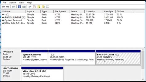 Disk Partition Using Disk Management Youtube