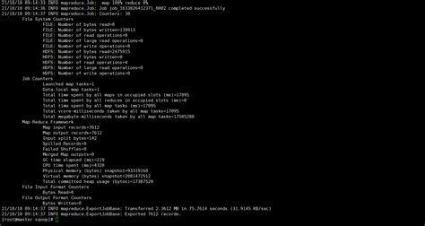 sqoop导入数据到mysql数据库报错：error tool exporttool error during export export