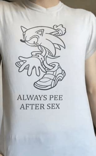 Sonic Always Pee After Sex Shirt