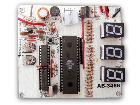 application of seven segment display