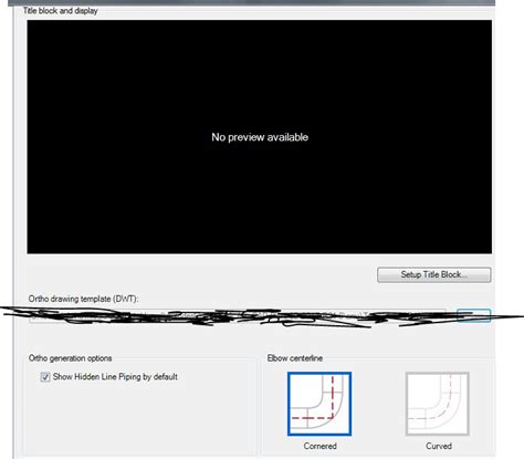 solved ortho template preview missing autodesk community