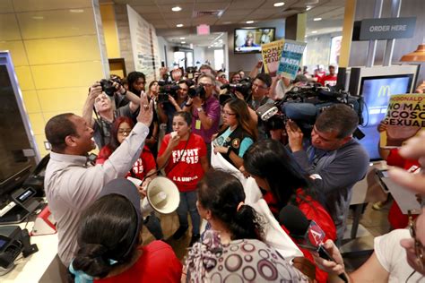 In Nationwide Protest Mcdonalds Workers Allege Culture Of Sexual