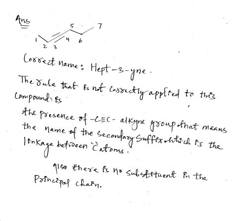 [solved] Provide The Correct Name And Explain Which Nomenclature Rules