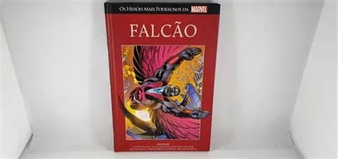 Hq Nº 19 Falcão Coleção Heróis Mais Poderosos Da Marvel Semi Nova