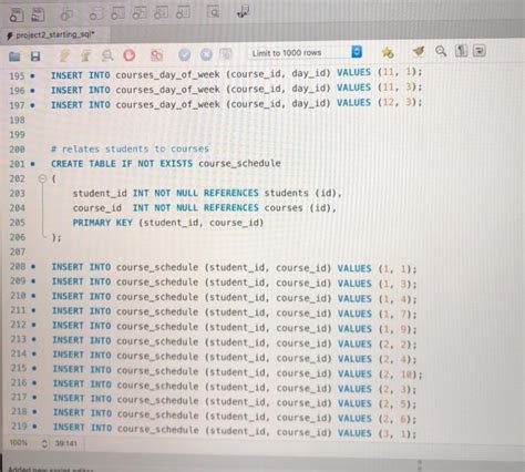 solved task become comfortable with sql must write sql to
