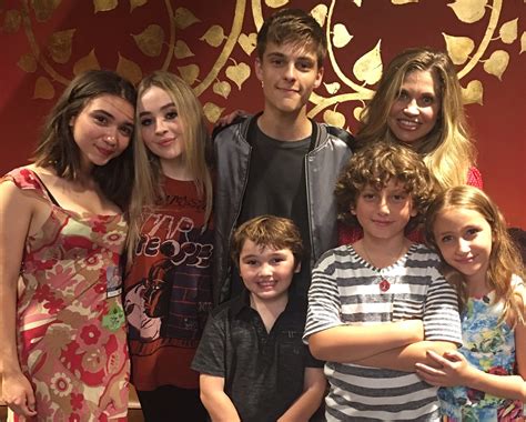2017 Sabrina Carpenters Gmw Cast Attends Her Anaheim Concert L R