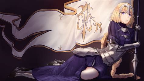 Wallpaper Fate Series Fate Apocrypha Anime Girls Blonde Ruler