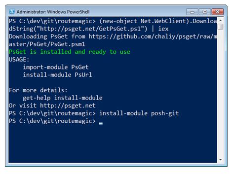 better git with powershell you ve been haacked