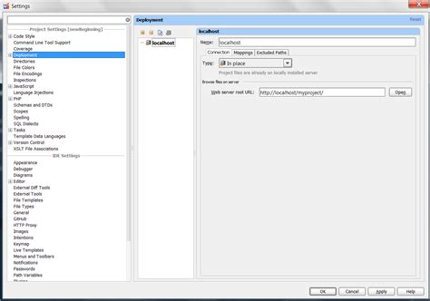 setting up phpstorm 4 with xampp on windows 7 stack overflow