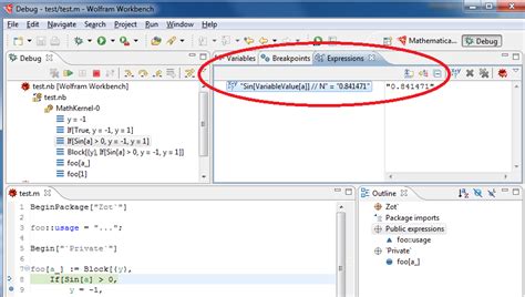 debugging inspecting non variable state from a breakpoint in