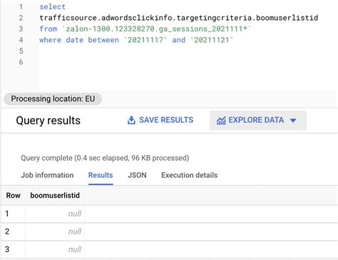 cannot read non required field as required struct field in bigquery