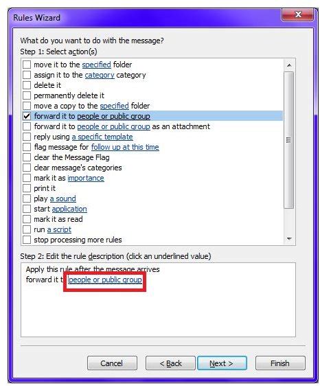 create an outlook rule to forward emails by domain step by step guide