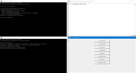 python script working when run in cmd but not when run