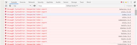 40 uncaught syntaxerror unexpected token export javascript