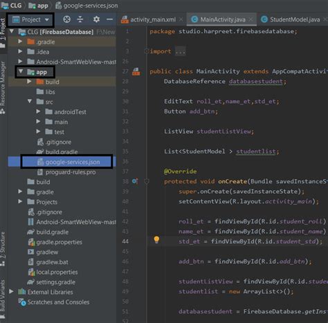 creating and inserting value in firebase realtime database harpreet