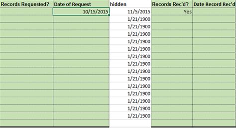 excel trouble with conditional formatting date other