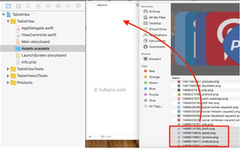 ios uitableview custom cell with image tutlane
