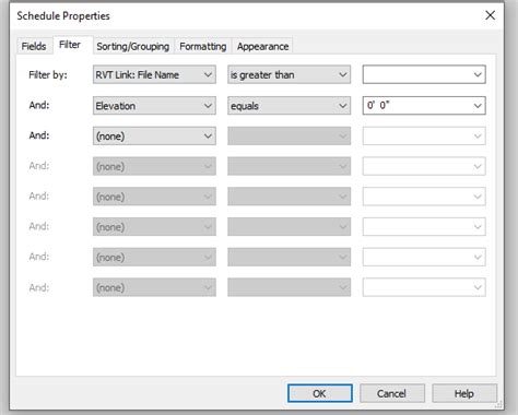solved schedule revit links count please help autodesk community